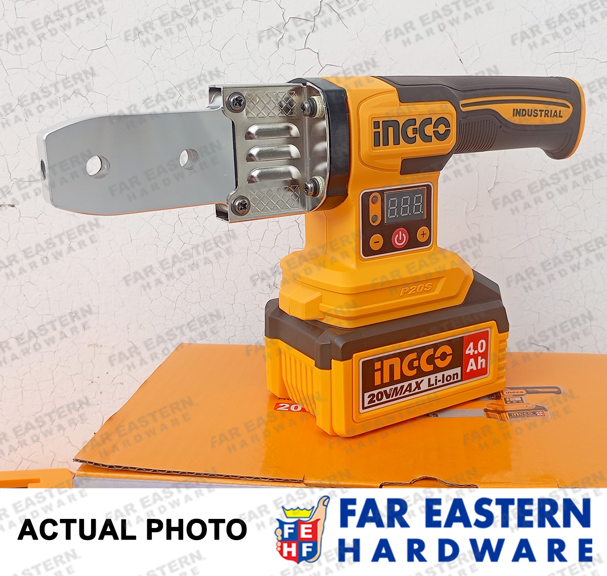 INGCO Cordless PPR Tube Pipe Fusion Welding Machine w/ KIT 20V ...