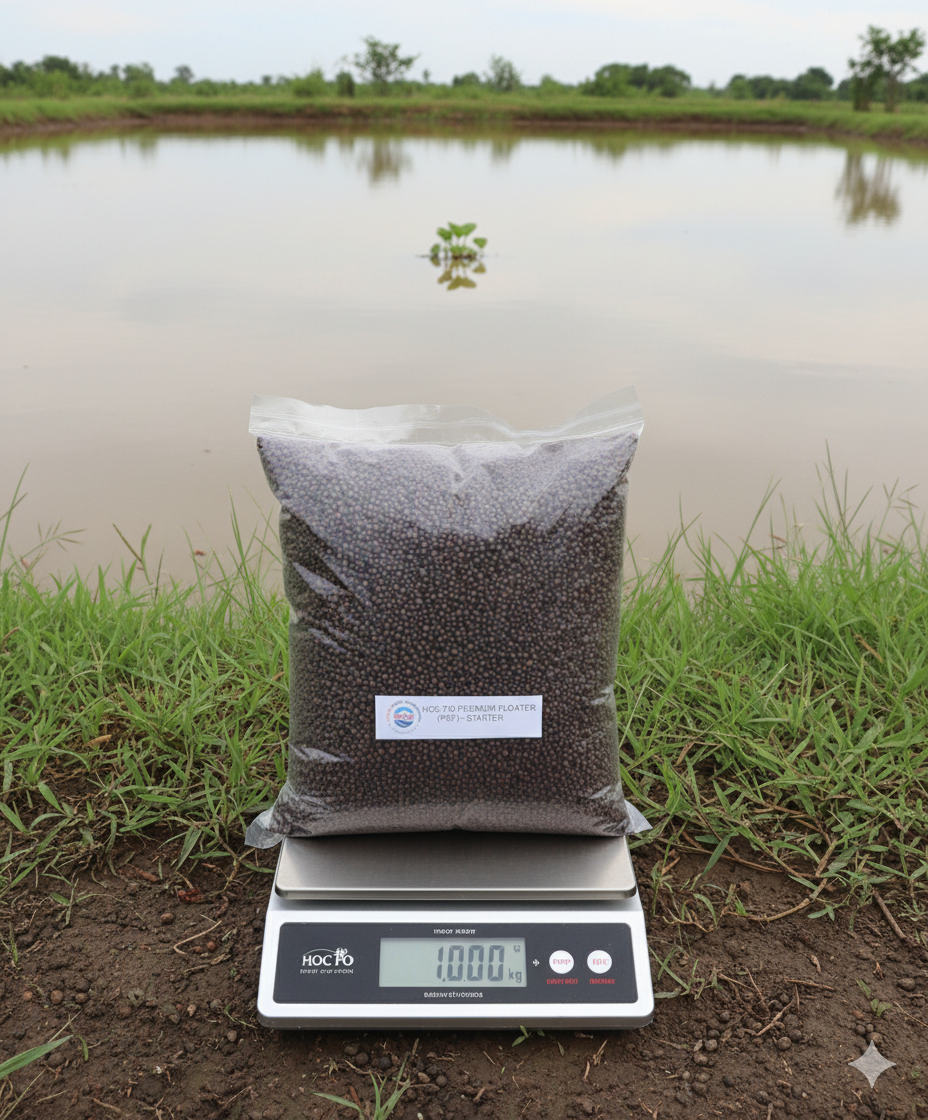 FLOATER STARTER Premium Aqua Feeds, repacked in 1KG, less waste ...