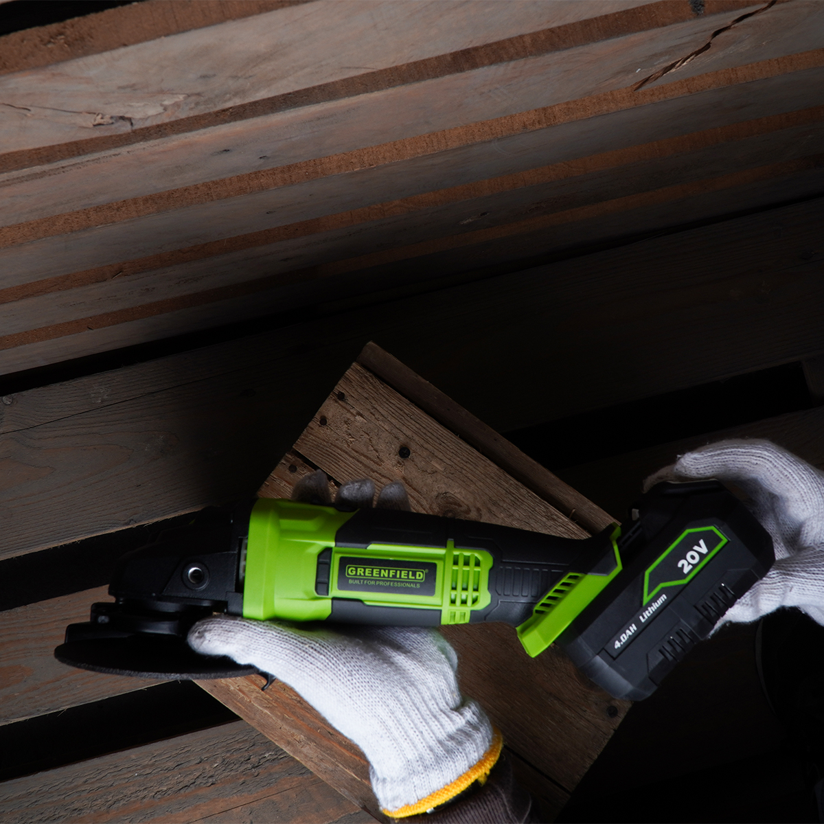 Greenfield Cordless Grinder (Bare Tool Only, Battery Sold Separately ...