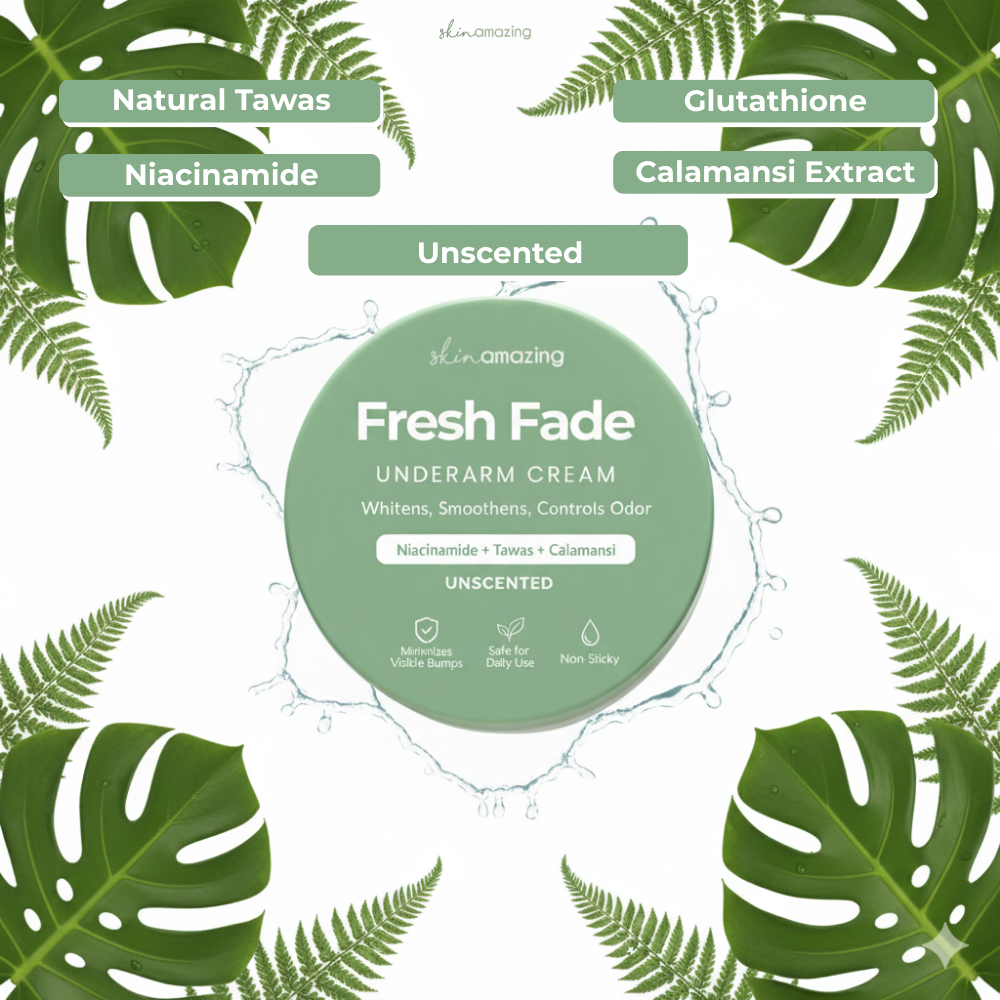 BUY 1 TAKE 1 Skin Amazing Unscented Fresh Fade Underarm Cream Tawas ...