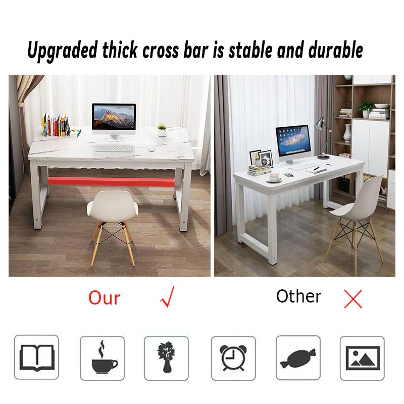 Computer desk Office desk Study desk Wooden computer desk Home office ...