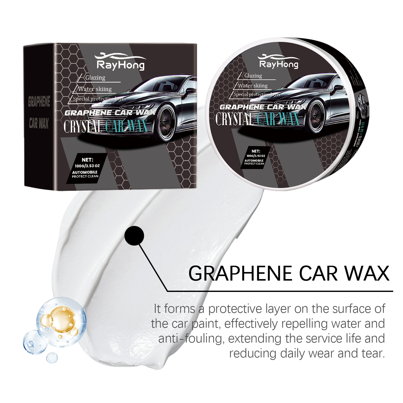 All-in-One Car Repair Maintenance Kit Scratch Remover Plastic Polish ...