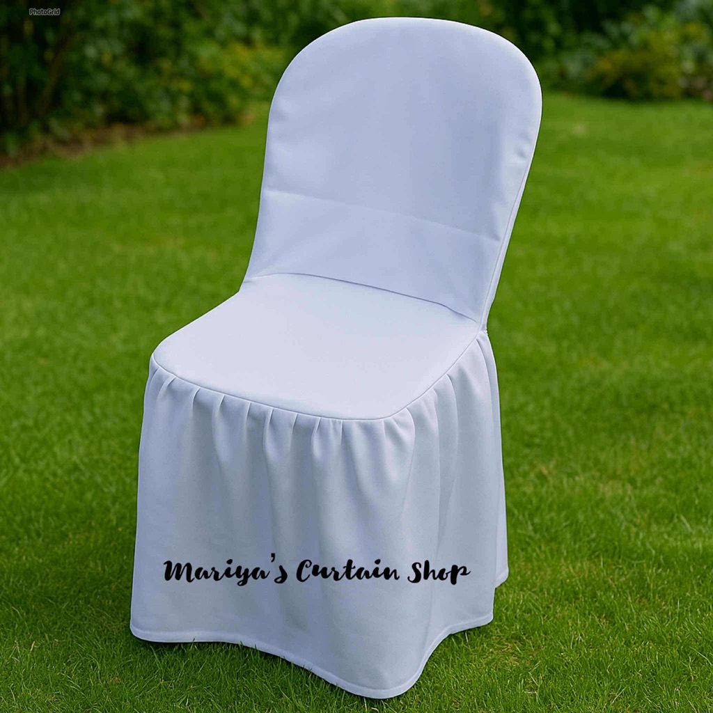 CHAIR COVER GEENA CLOTH AND KATRINA CLOTH | Sold per piece | Seat Cover ...