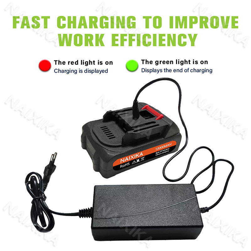 21V 1A/2A DC Electric Wrench Original Lithium Battery Charger Universal ...