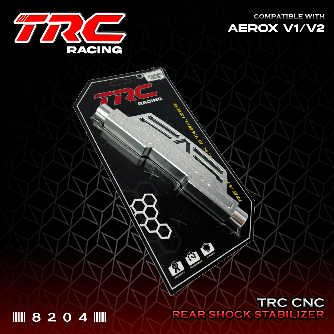 TRC RACING REAR SHOCK STABILIZER FOR AEROX V1/V2 8204 | Shopee Philippines