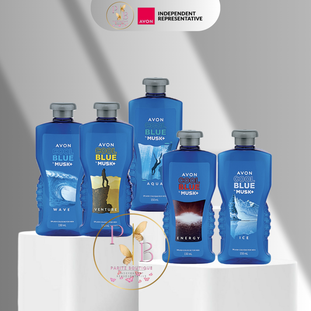 AVON | Cool Blue By MUSK + Splash Cologne 150mL | Shopee Philippines
