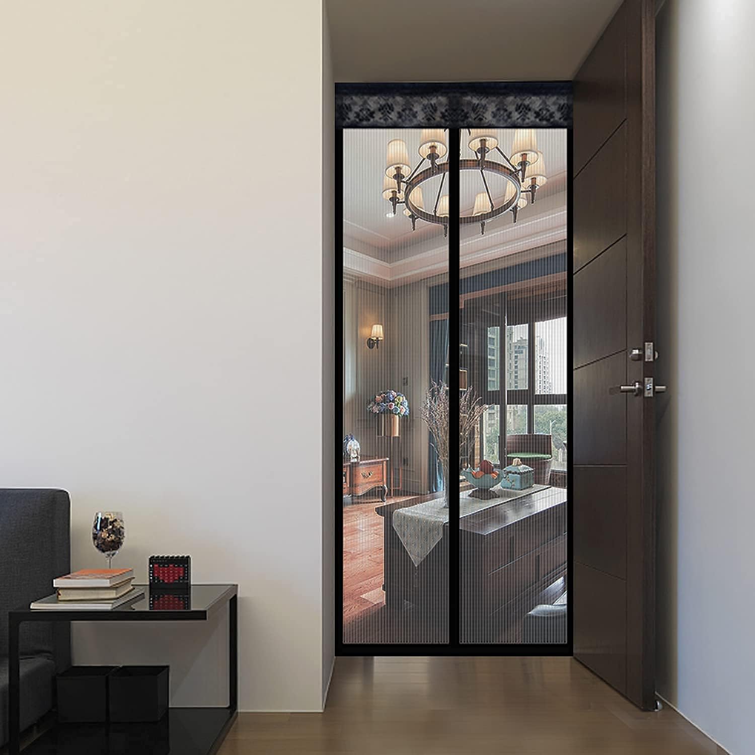 Magnetic Screen Door Easy Install Screen Door Magnetic Door Screen Pet ...