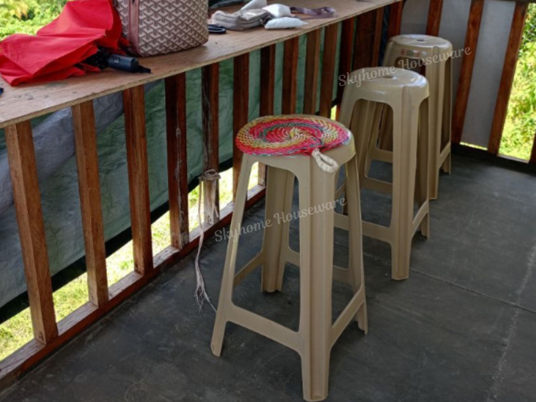 Ichiban Original Monoblock Bar Plastic High Stool/BAR CHAIR /BAR STOOL ...