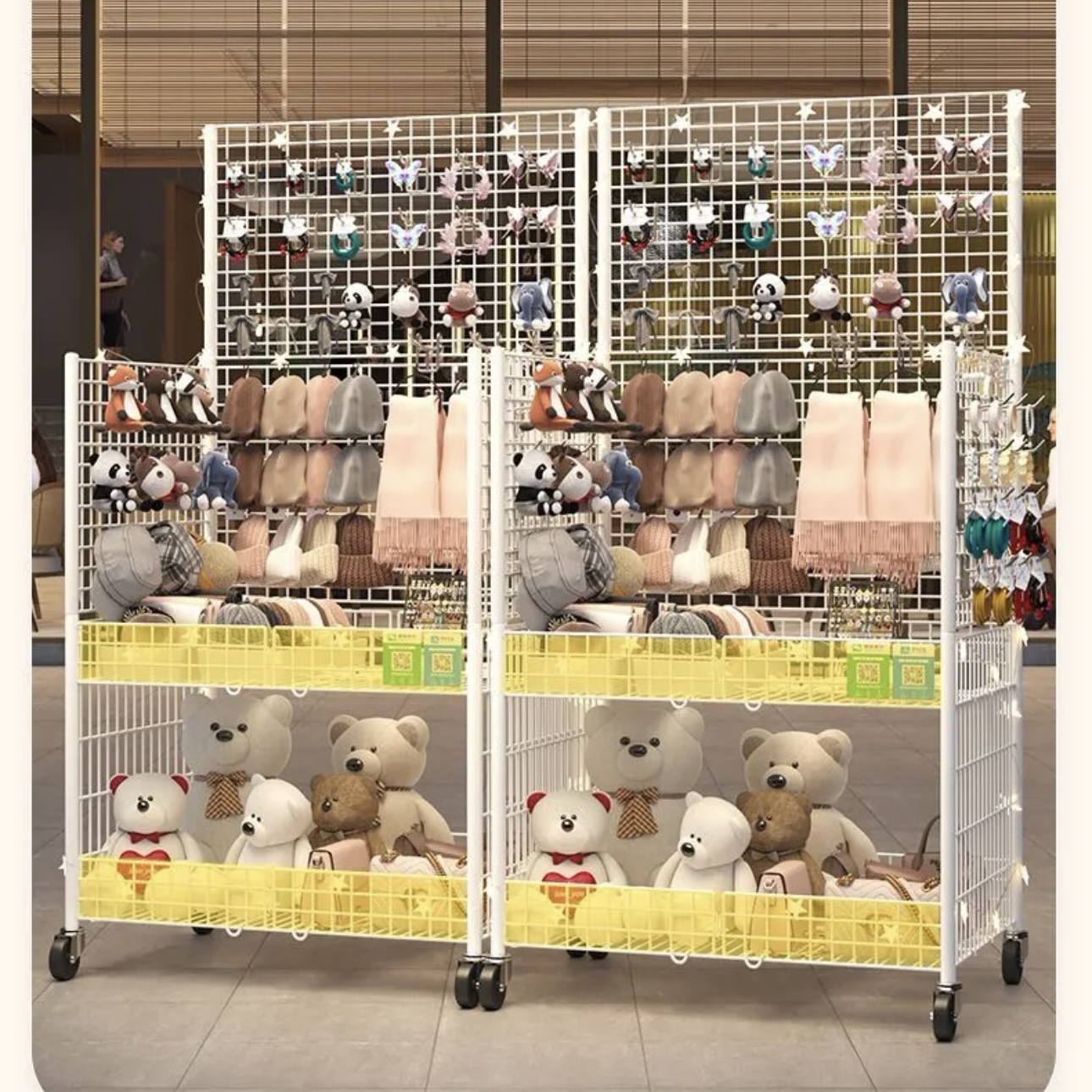 Promotion Mobile Folding Stall Small Cart Display Stand Night Market ...