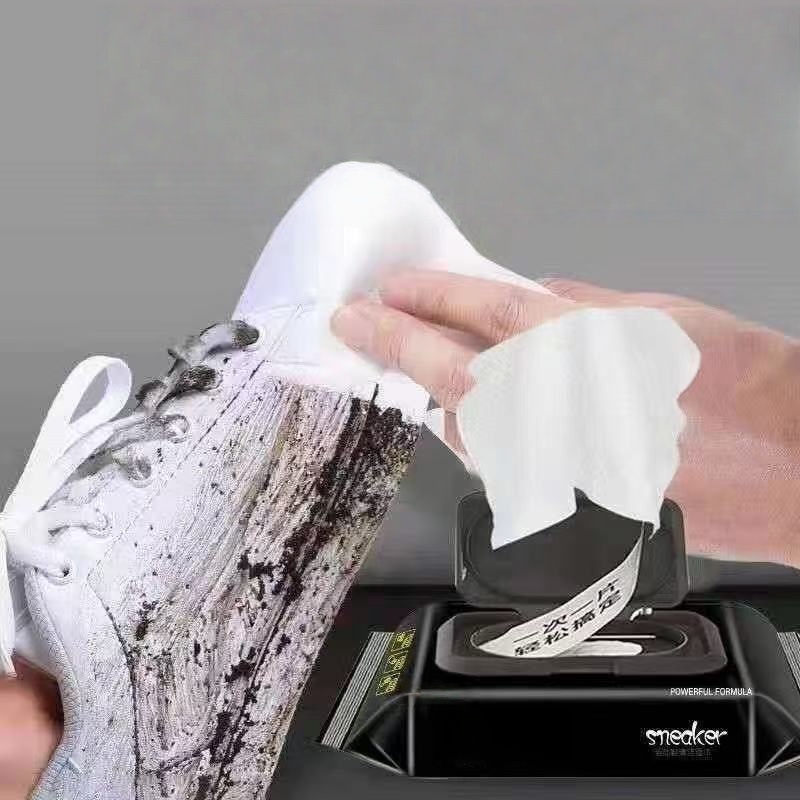 Manchester 12PCS Shoe Wipes Shoe Cleaner Disposable Wet Wipes Leather ...