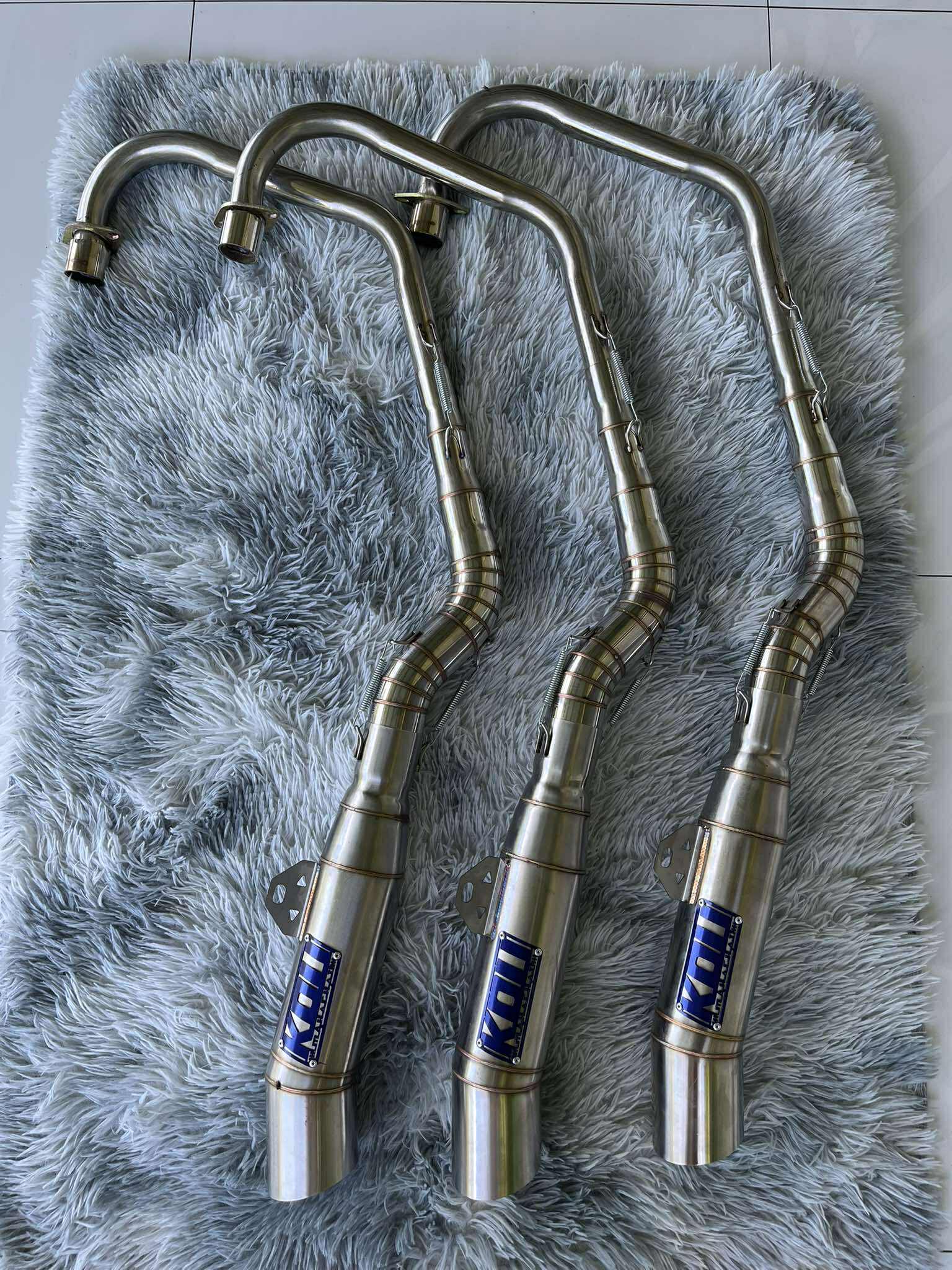 SUPER OPEN PIPE KOU FOR TMX 125/155, RUSI 125/150/175 ,EURO 125,MOTOR ...