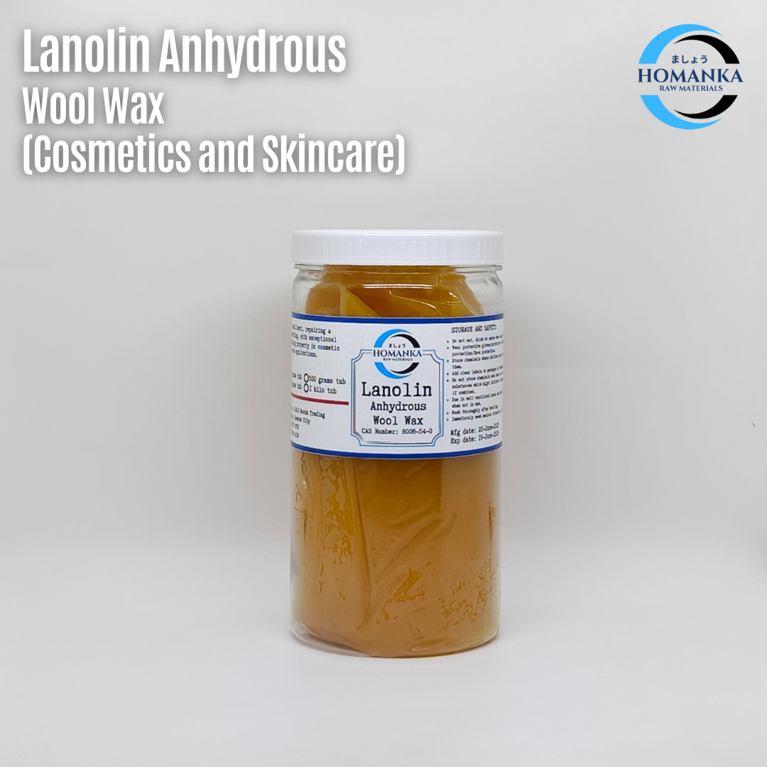 Lanolin Anhydrous – Wool Wax (Cosmetics and Skincare) | Shopee Philippines
