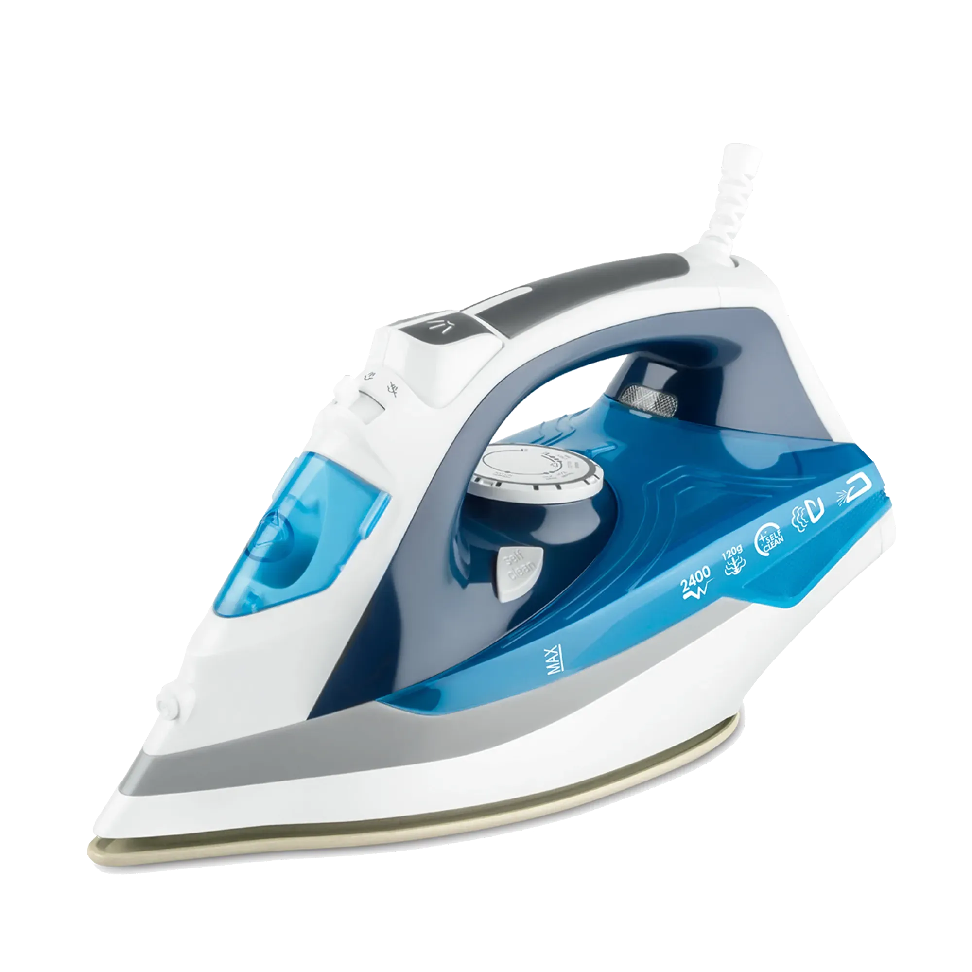 Hyundai Appliances by Winland Dry and Steamer Iron W/ Anti-Drip and ...