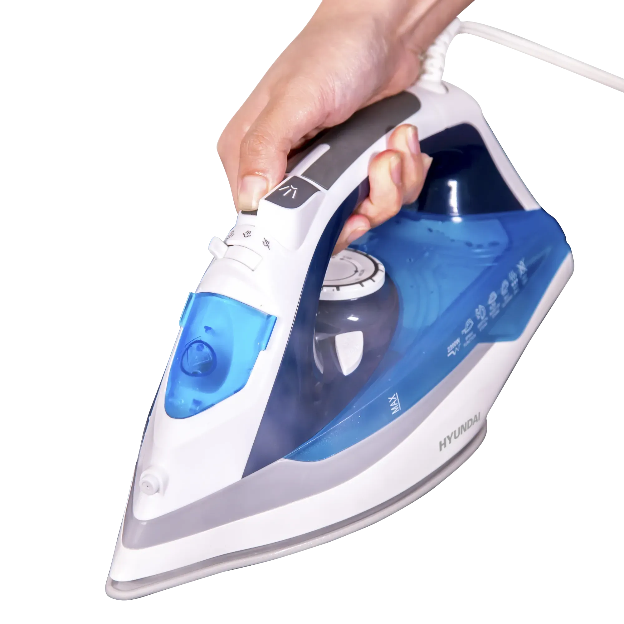 Hyundai Appliances by Winland Dry and Steamer Iron W/ Anti-Drip and ...