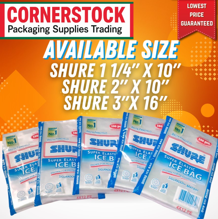 [LOWEST PRICE] SHURE 1,000pcs 4x12 ICE BAG STAREX CALYPSO IGLOO 3X10 ...
