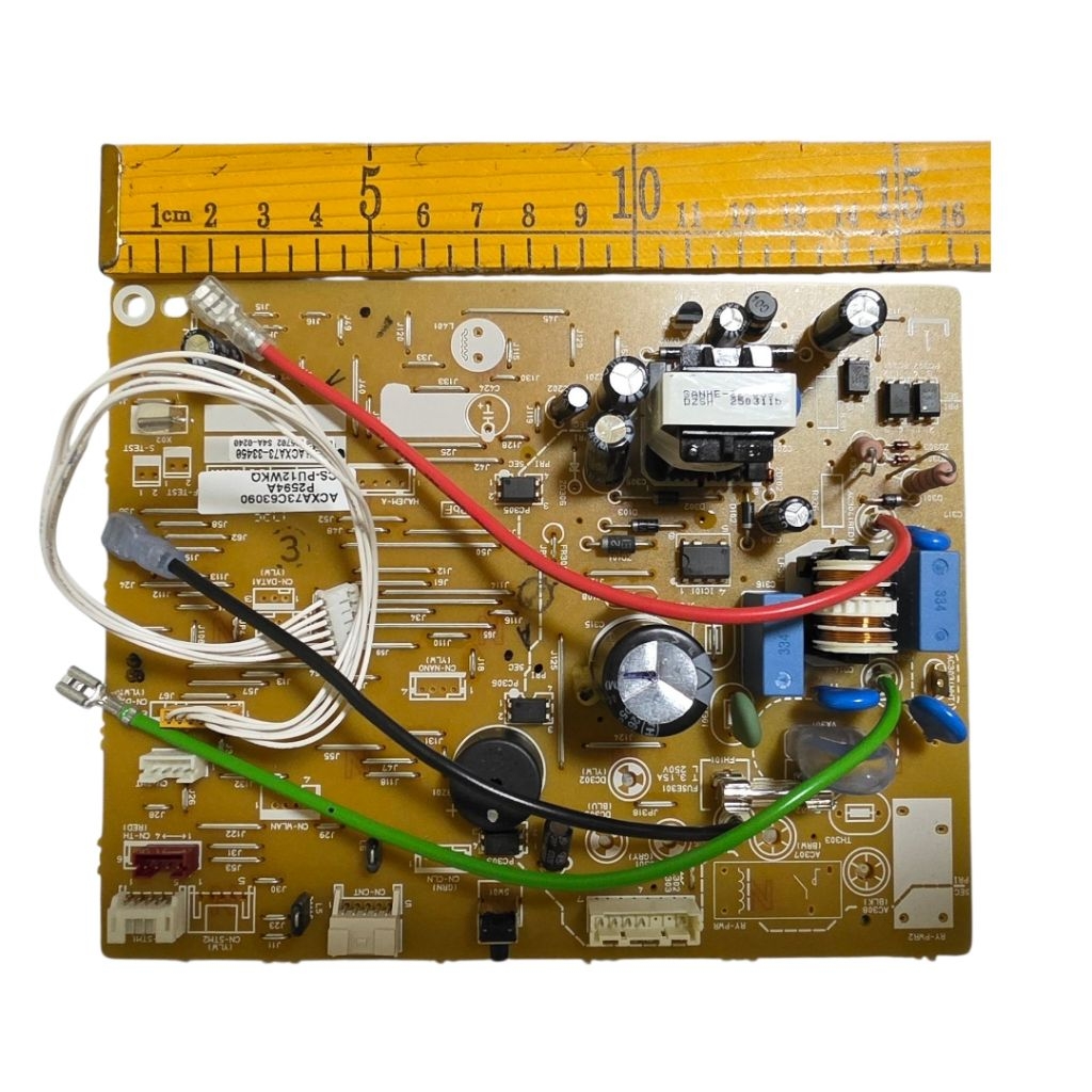 INDOOR BOARD ELECTRONIC CONTROLLER MAIN PCB FOR PANAS0NIC AIRCON MODEL ...