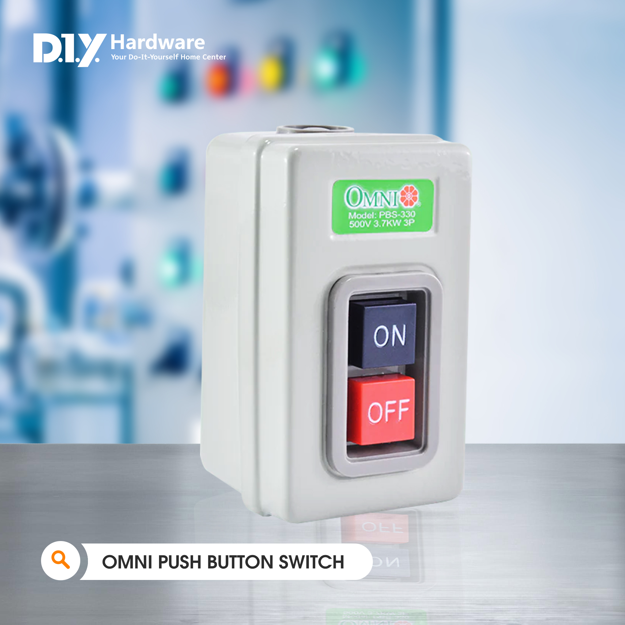 OMNI Power Push Button Switch 30A 3.7KW - PBS-330-PK | Shopee Philippines