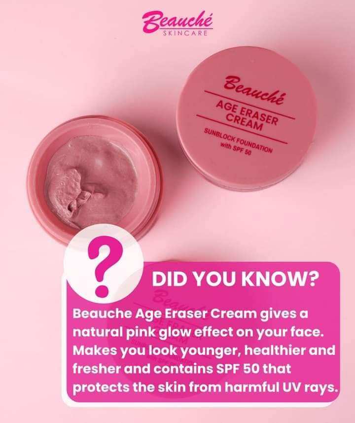 BEAUCHE AGE ERASER CREAM 10g | Sunscreen Foundation with SPF 50 ...