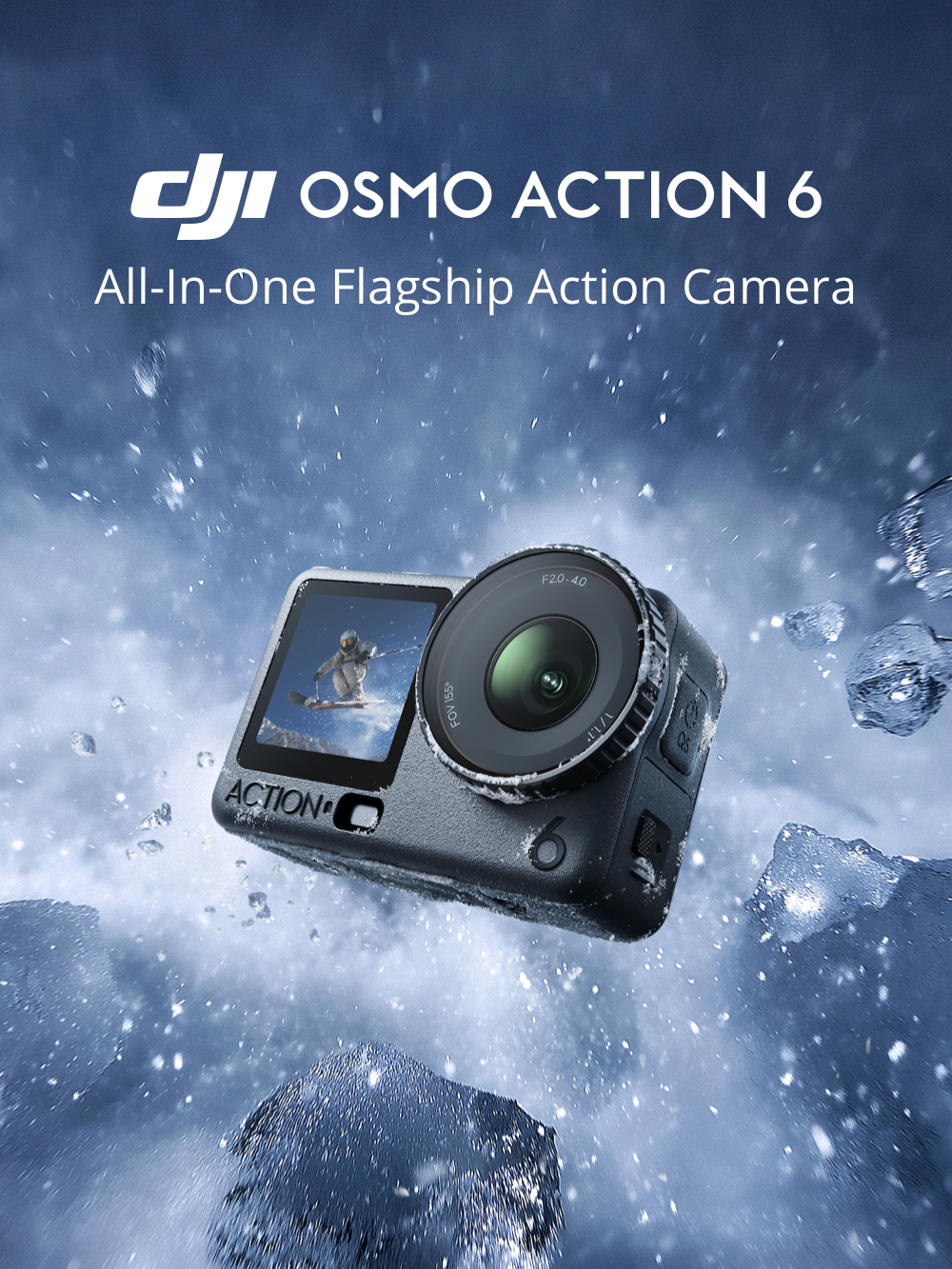 DJI Osmo Action 6 - Action Camera | 1/1.1 New Sensor | 8K Video | Take ...