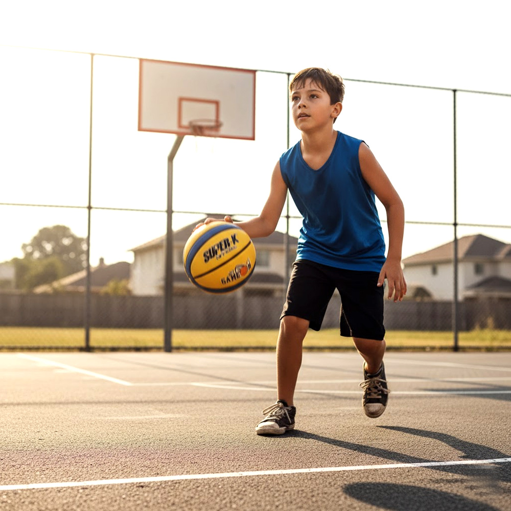Super-K | Basketball Rubber 3x3 Game On (SK-033) | Shopee Philippines