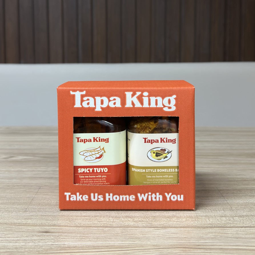 Tapa King Bottled Gift Box Duo: Spicy Tuyo 200g and Spanish Style ...