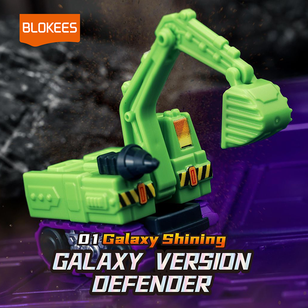 PP Blokees Devastator Scavenger Vehicle Transformers Galaxy Defender ...