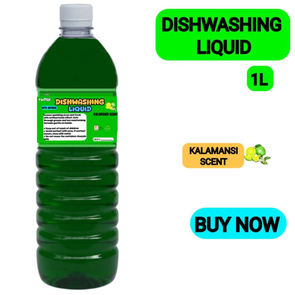 Dishwashing Liquid Kalamansi Scent MALAPOT (5 bottles) 1 LITER | Shopee ...