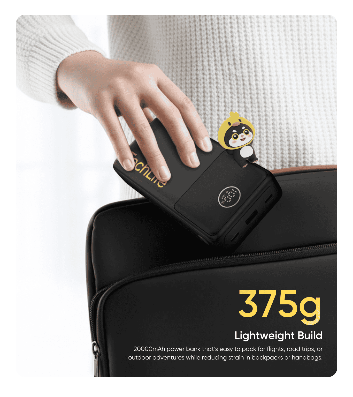 TechLife Power Bank S202 10,000mAh l 20,000mAh l Multi Built-In ...