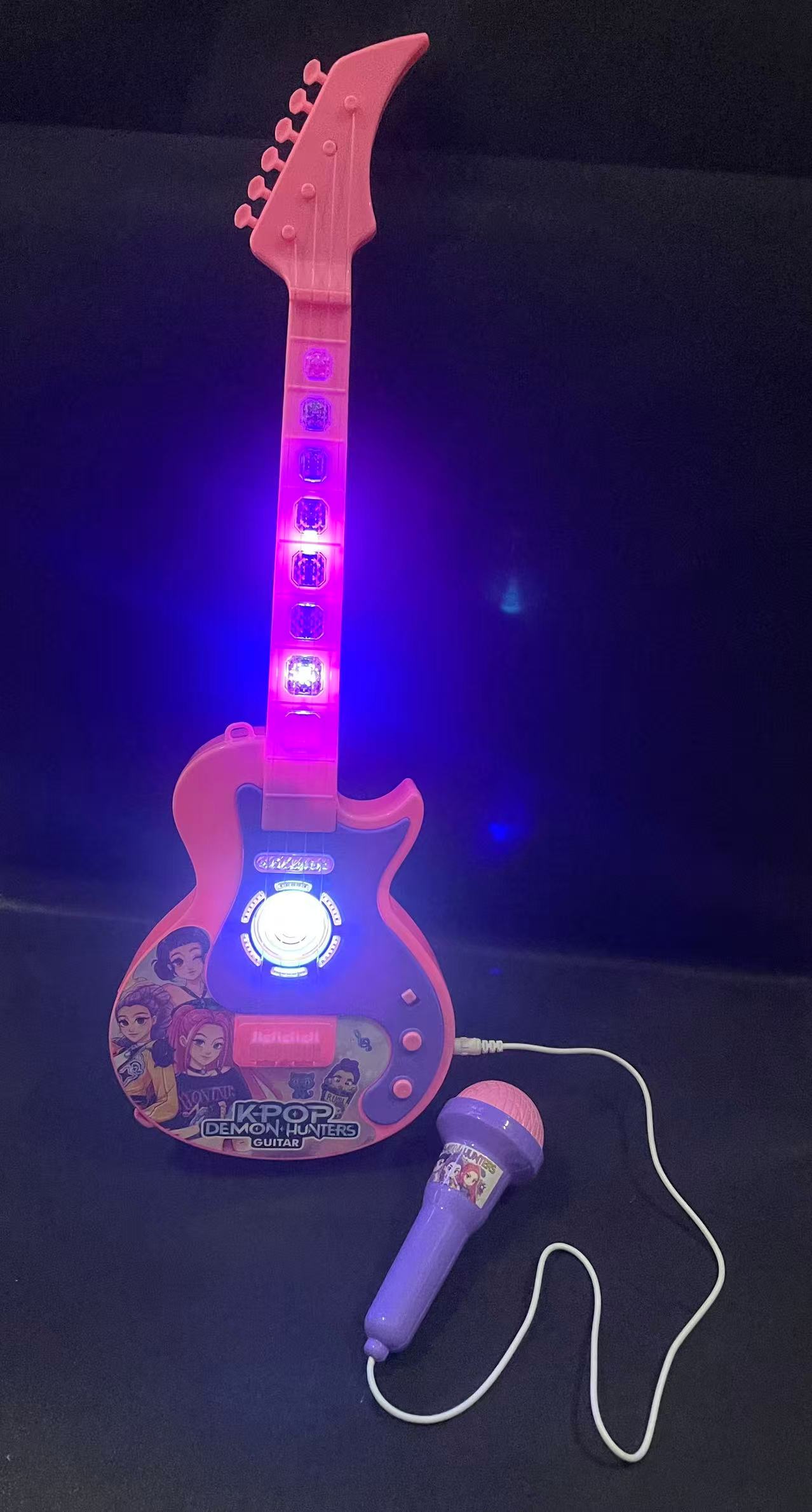 UG Kpop huntrixx guitar microphone toy | Shopee Philippines