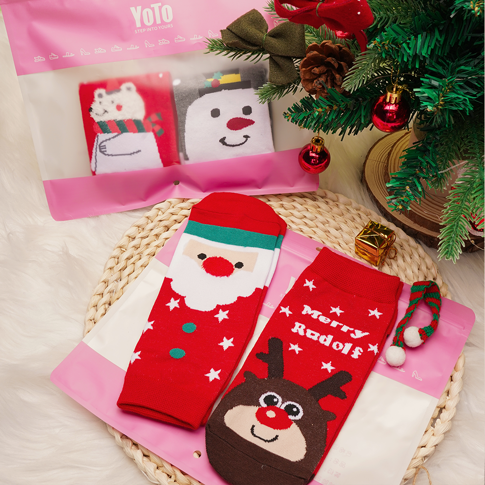 YOTO Christmas Premium Shoe Gift Bag Reusable Paper Bag festival ...