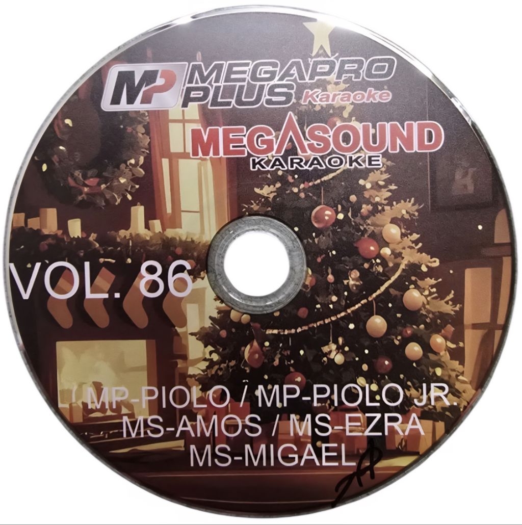 Megapro Plus Updated CD Vol. 86 For MP-Piolo/MP-Piolo JR./MS-Amos/MS ...