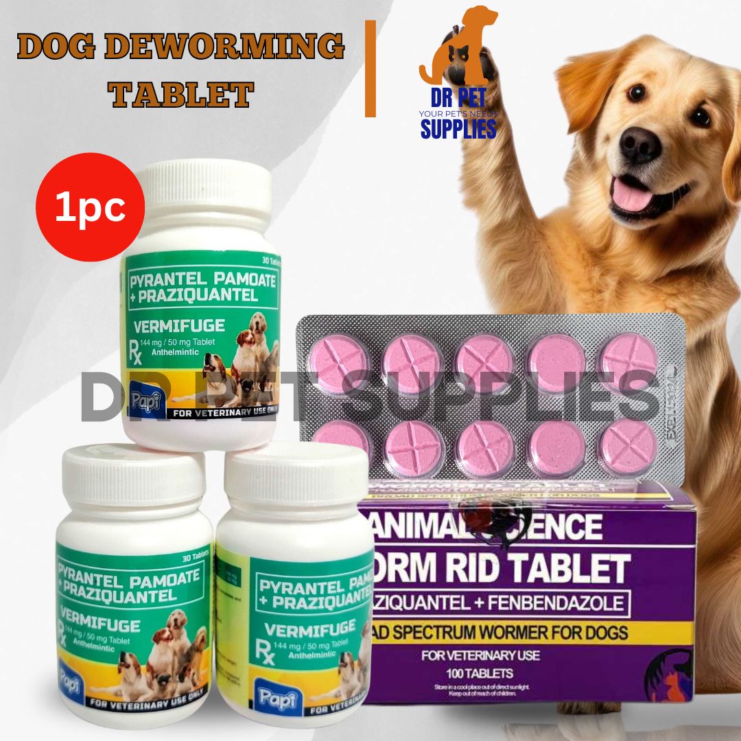 1pcs Animal Science Worm Rid Tablet All Stages Adult Puppy Papi Vermifuge Tablet Deworming ...