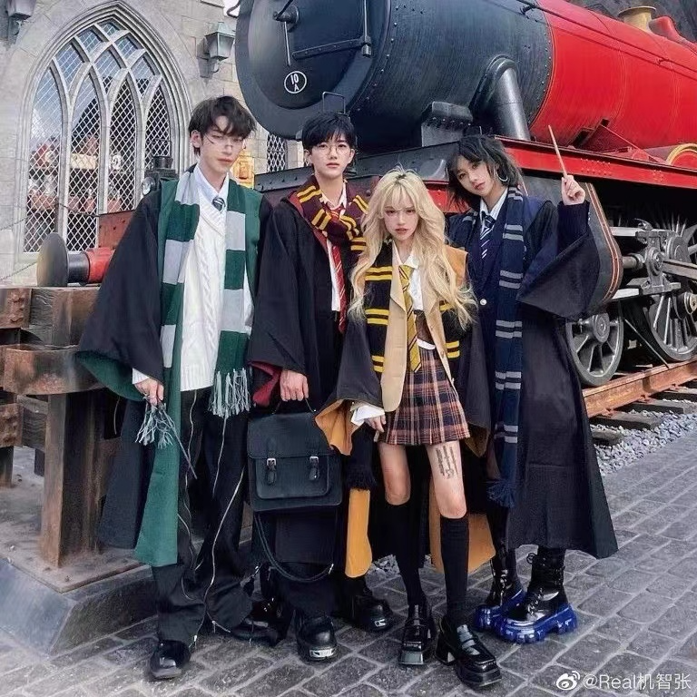 Halloween cosplay harrys potterr School of Witchcraft and Wizardry ...