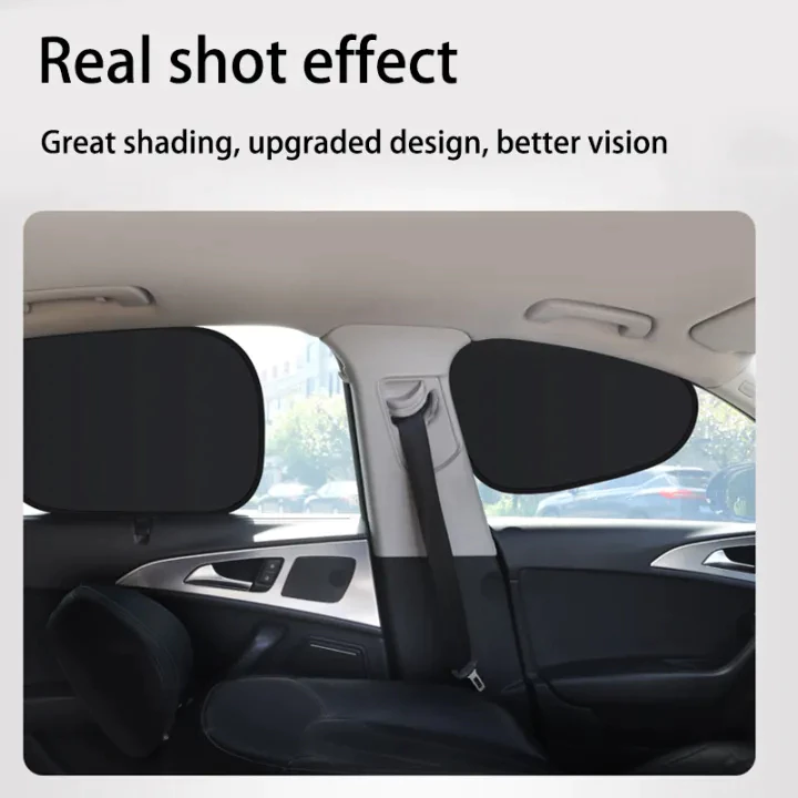 Car window curtain for window car cover sun shade net black canopy ...