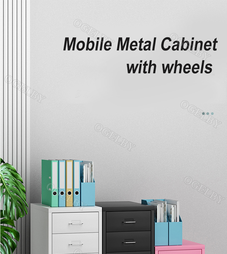 Metal Cabinet With Lock Unit-Minimalist Home Office Drawer File Cabinet ...