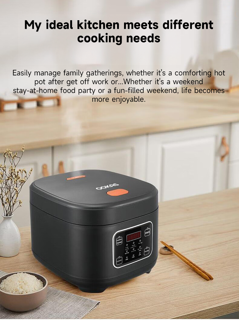 OOKAS Large Capacity Home Multifunctional Electric Rice Cooker 220v ...