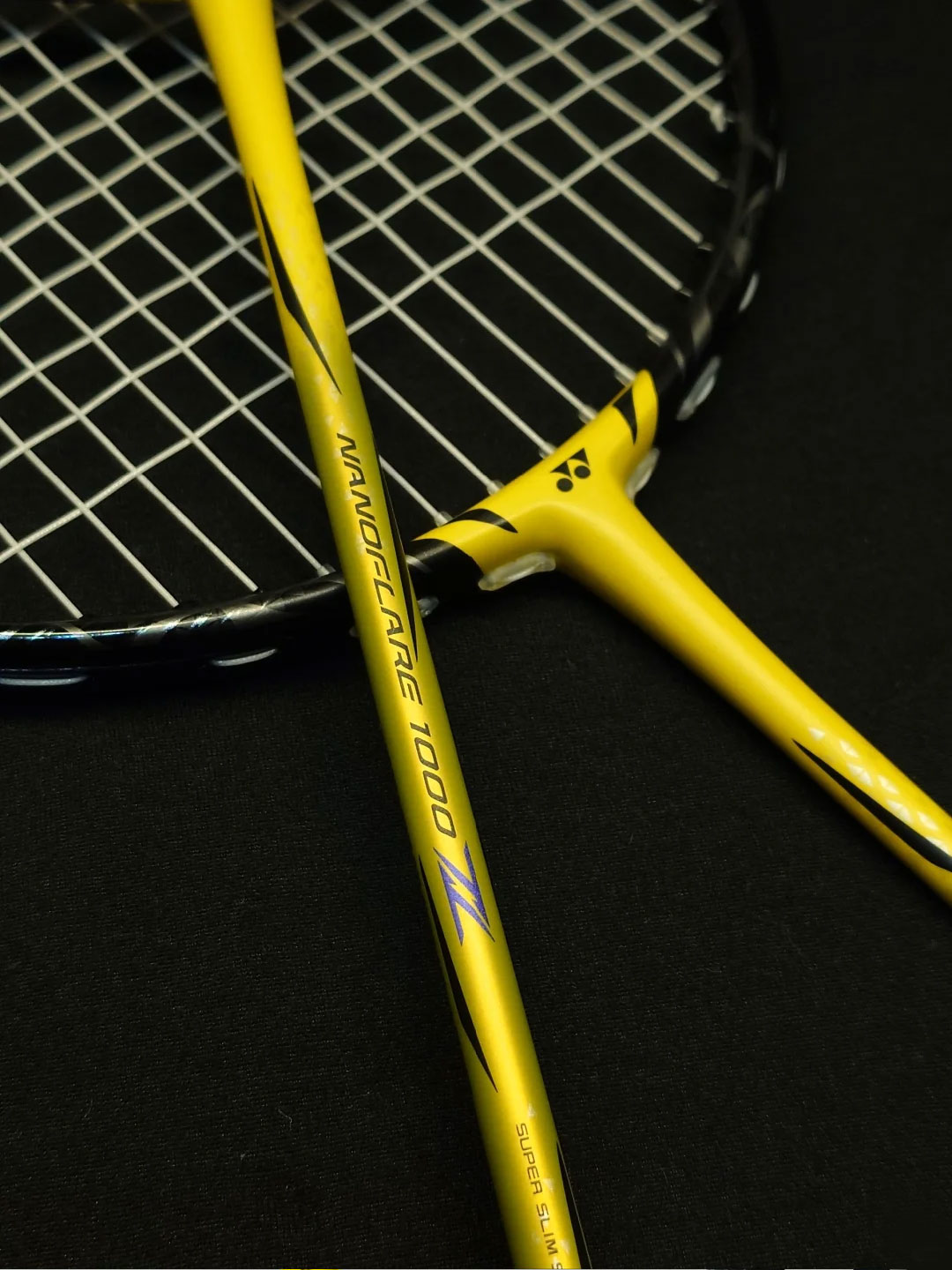 badminton racket original NANOFLARE 1000z Lightweight Frame with string ...