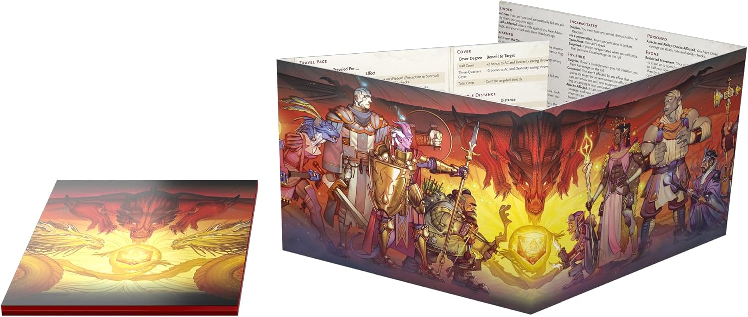 DM Screen - Dungeons and Dragons 2024 / DND / PF2E / TTRPG / Sword ...