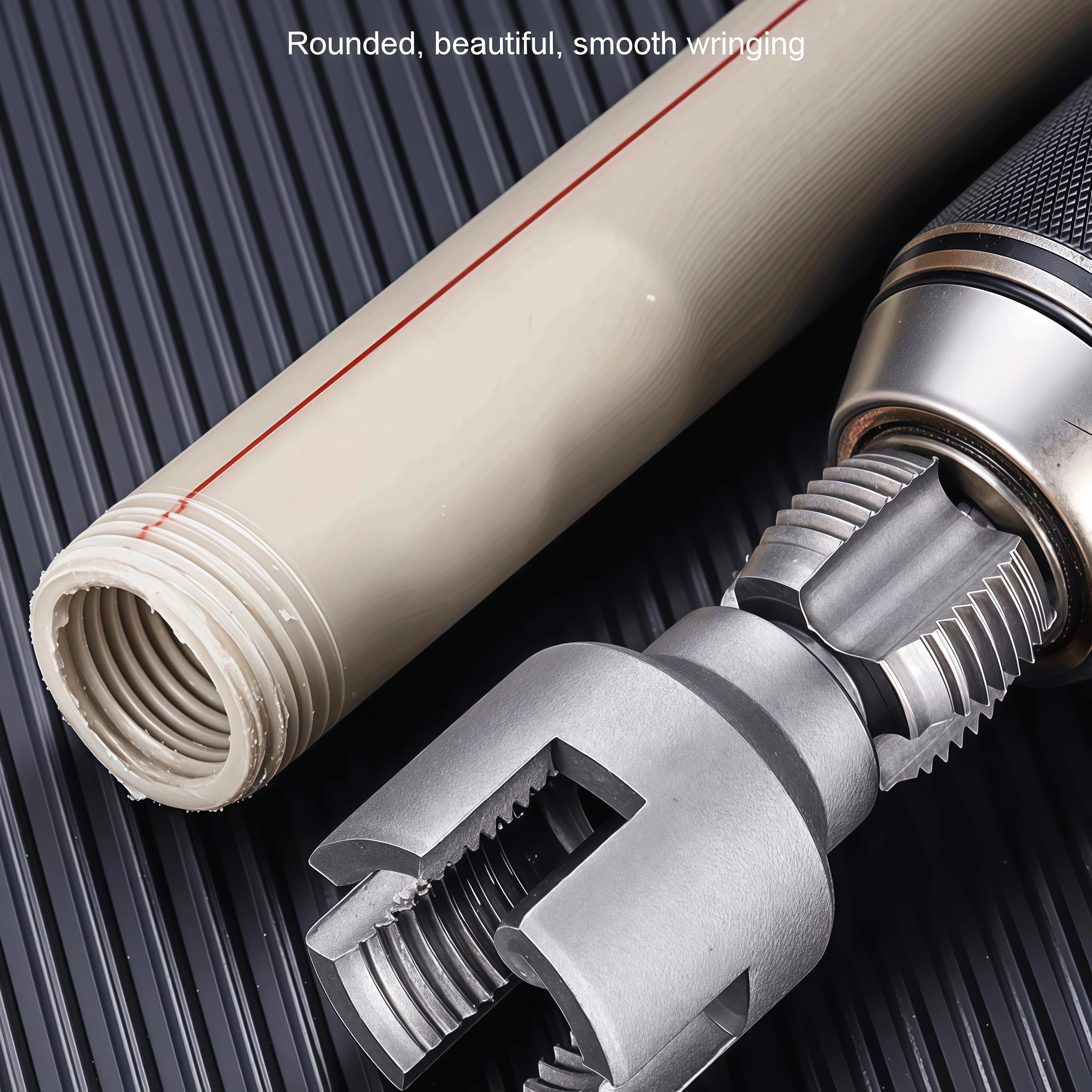 Integrated Internal & External Pipe Dual Head Threading Tool for 1/2 ...