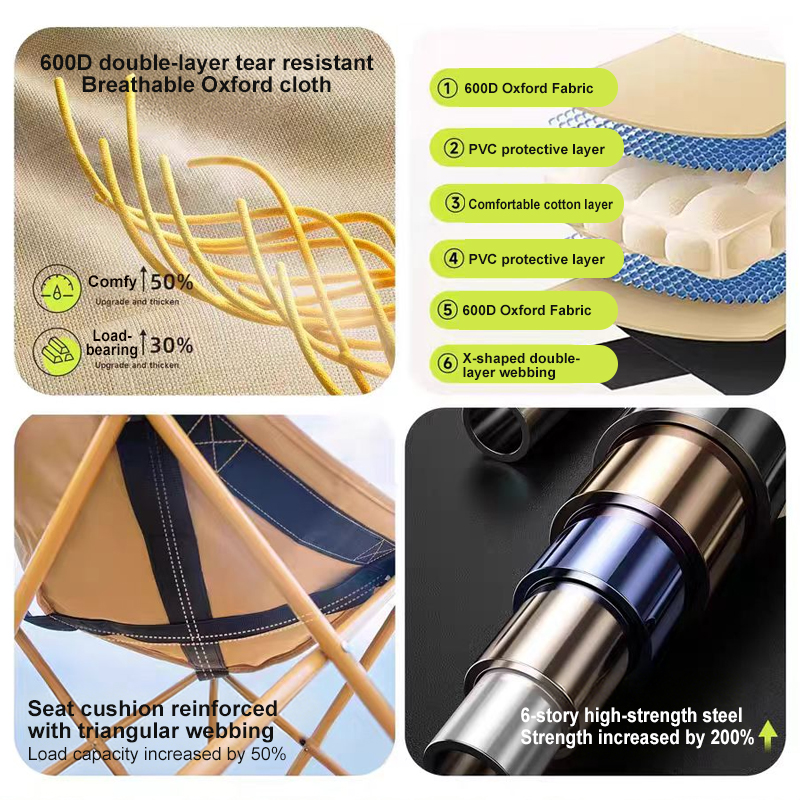 Azuer Camping Chair Buy 1 Take 1 Foldable Chair Portable Folding ...