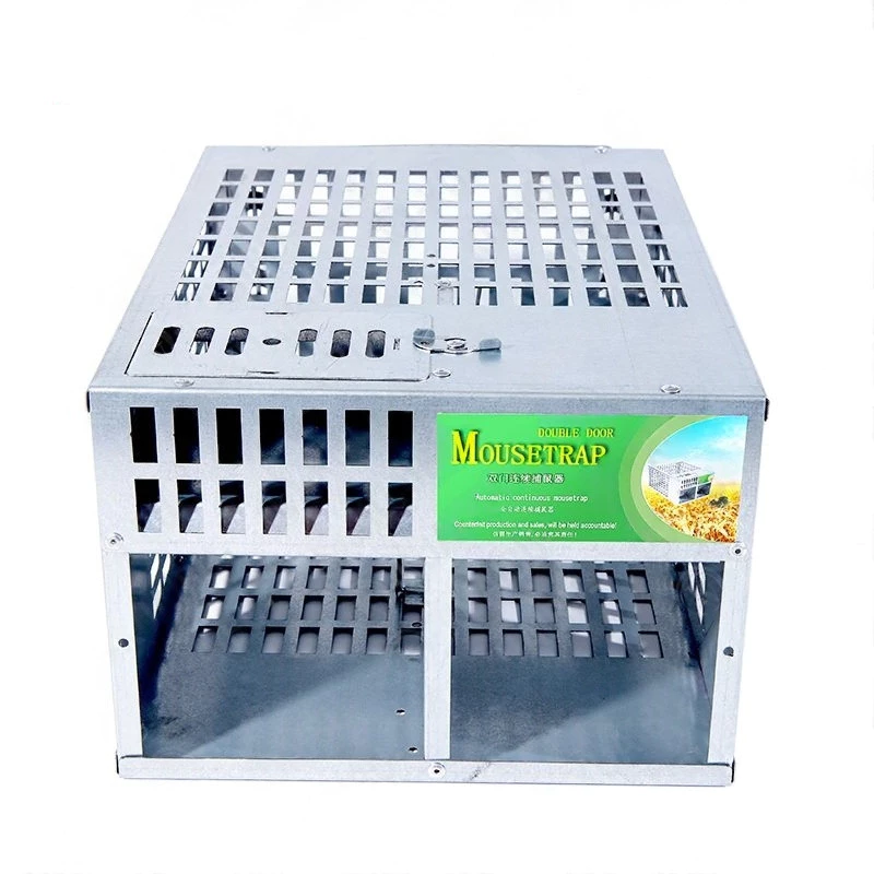 【COD】Mouse trap double-door big mouse rats live trap cage Pest Control ...