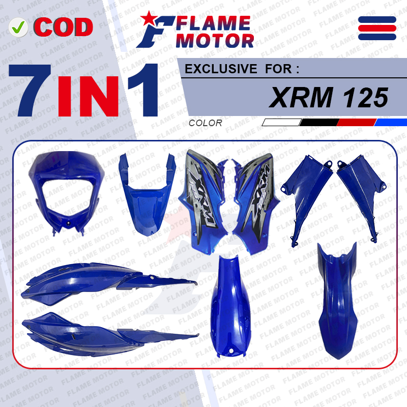 HONDA XRM 125 FULL BODY FAIRING KIT 4 COLORS 12IN1 7IN1 FOR MOTORCYCLE ...