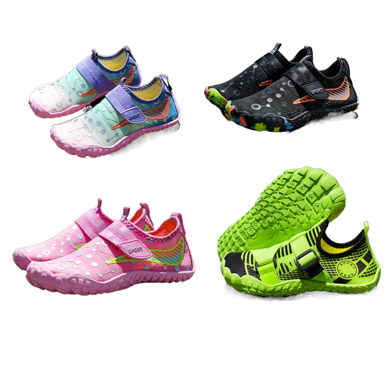 Kids' Beach Shoes - Sand and Rock-Resistant, Quick-Dry Outdoor Socks ...