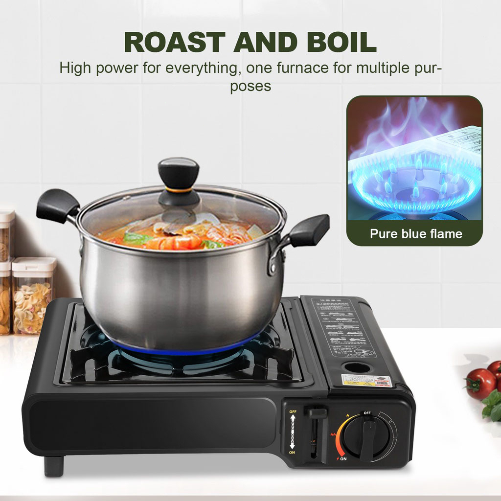 Tabletop Single Burner Gas Stove for Travel and Emergency Use | Shopee ...
