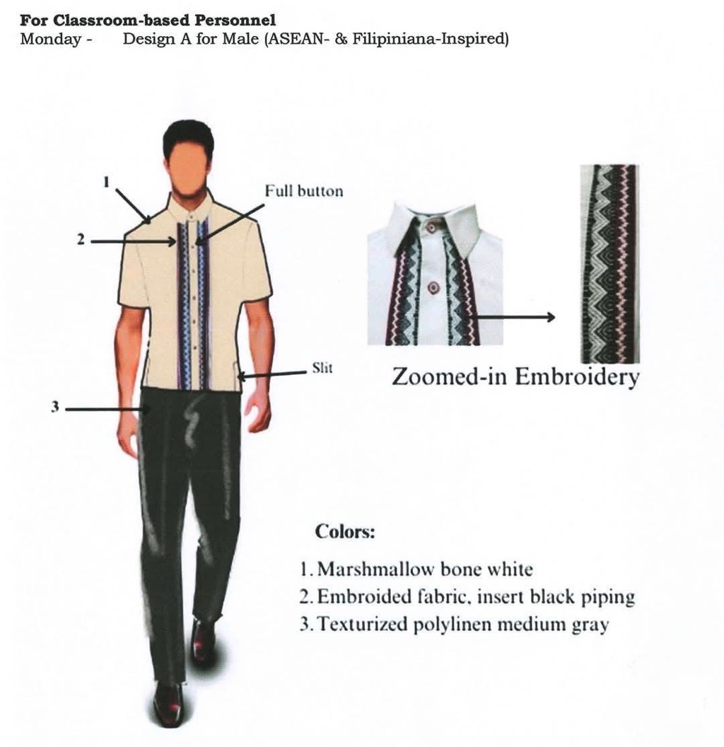 Real Fit Ready To Wear Original Teaching Polo 3XL To 6XL | Shopee ...