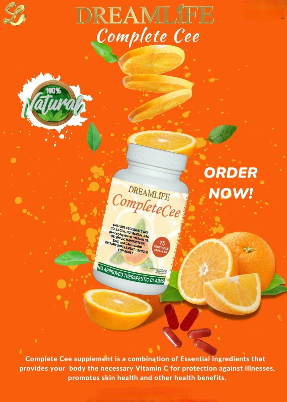 DREAMLIFE CompleteCee Collagen,Calcium Ascorbate,Vitamin D3,Zinc,Etc ...