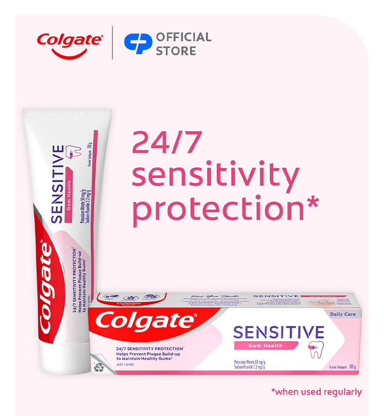 Colgate Sensitive Toothpaste Gum Health, Sensitive Relief 110g Twin ...