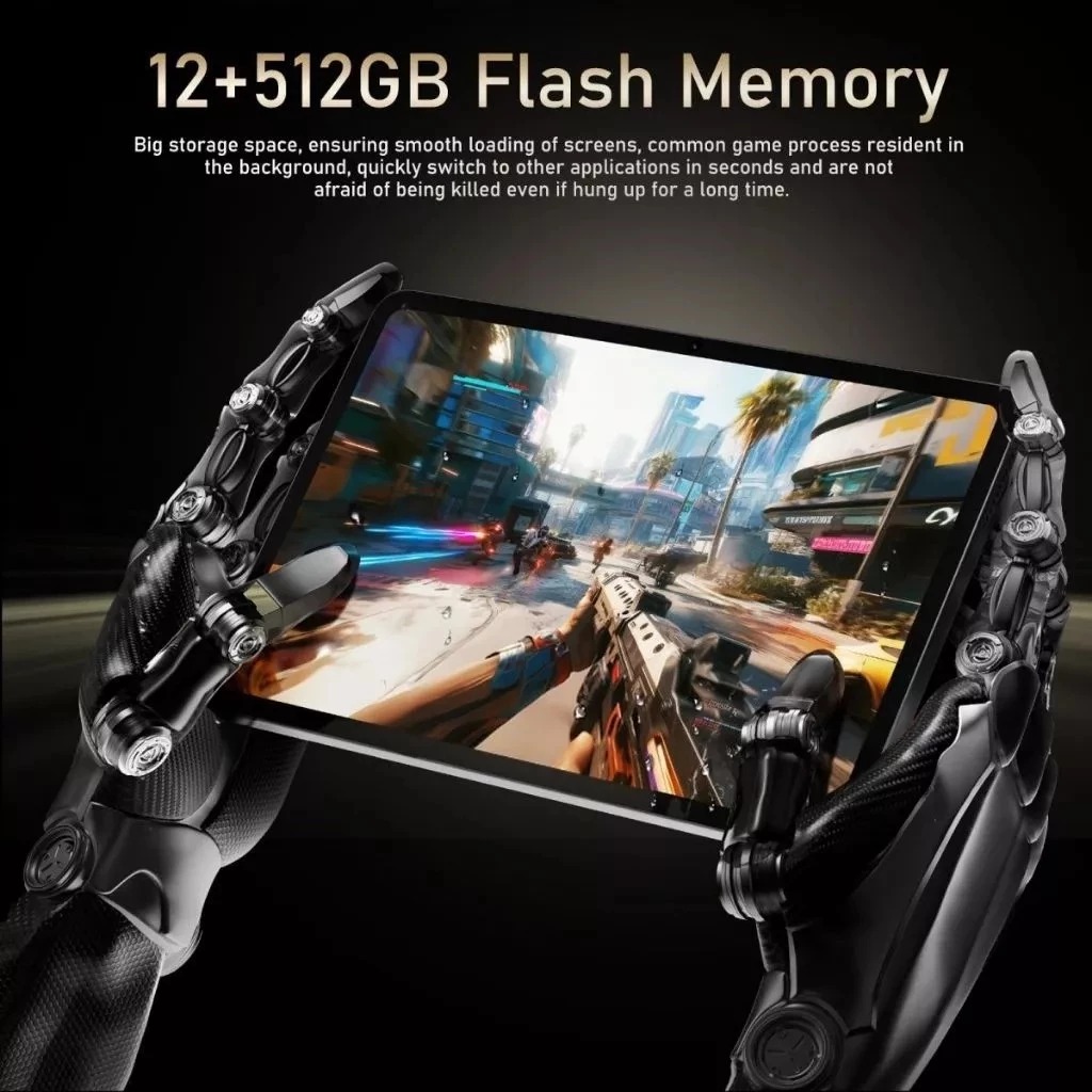 Pad 17 Pro Max 10.5" Tablet | 12GB+512GB | 4G/5G SIM + WiFi | Android ...