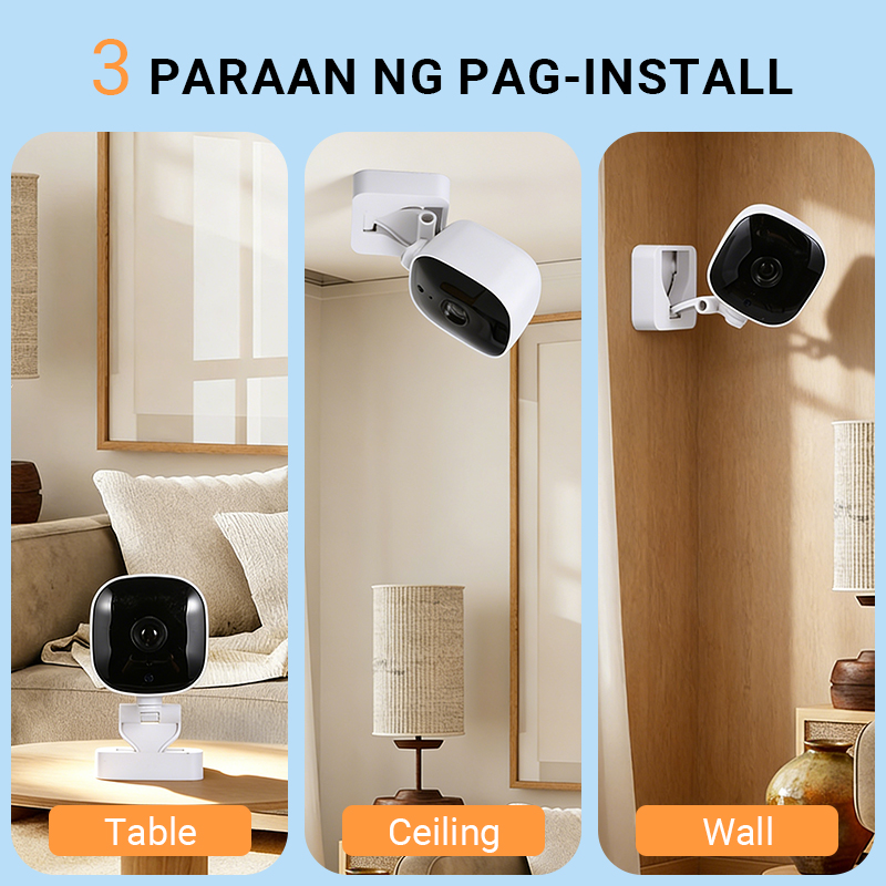 360° Security Camera 1080P HD IR Night Vision Indoor CCTV Global ...