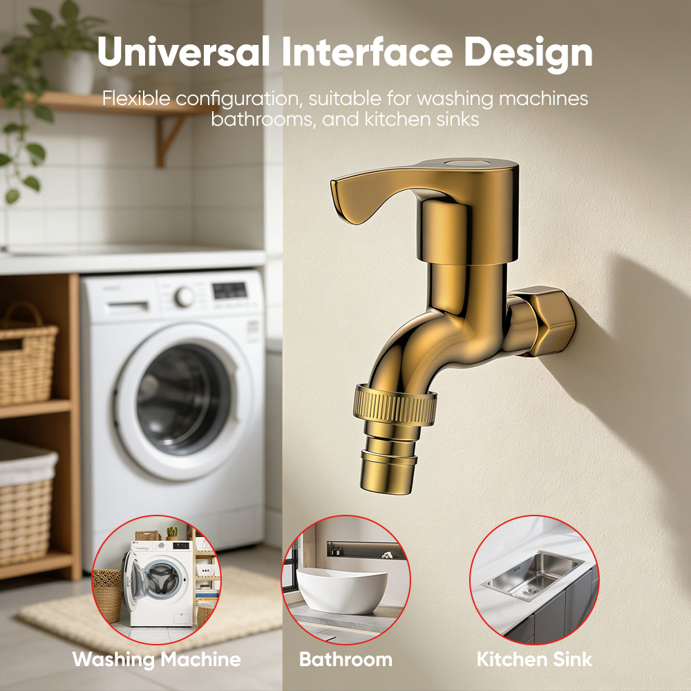Mitsushi 304 Stainless Steel Faucet High-Quality One Way/Two Way Faucet ...
